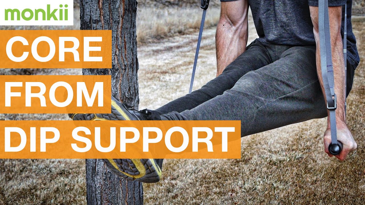 Core from Dip Support (Static and Dynamic Strength Progression)